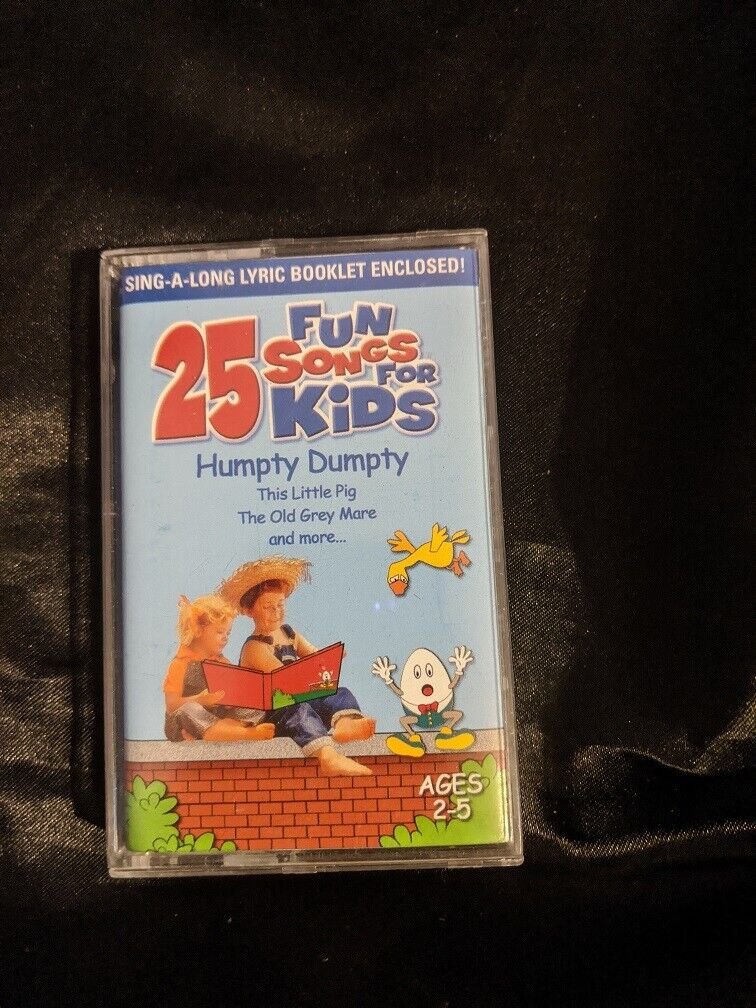 25 Fun Songs For Kids Humpty Dumpty cassette 