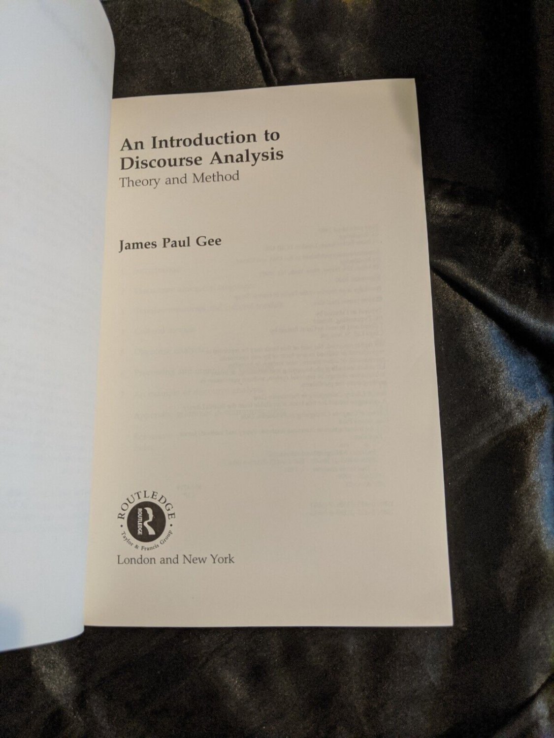 An Introduction To Discourse Analysis Theory And Method Paperback