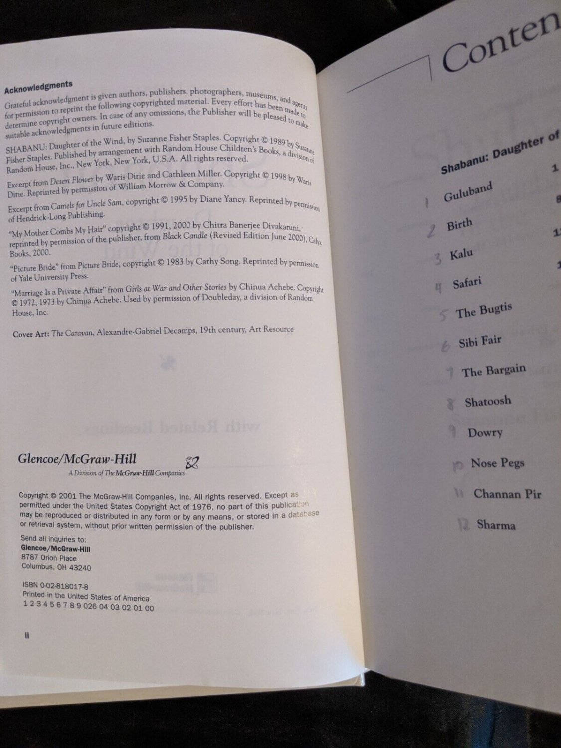 Shabanu: Daughter of the Wind by Suzanne Fisher Staples