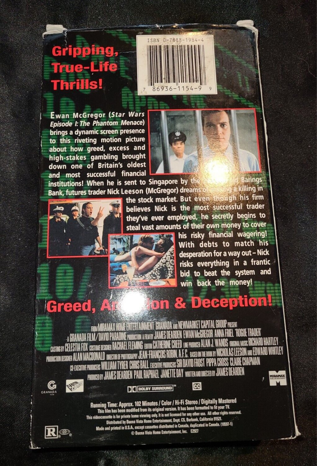 Rogue Trader (VHS, 1999)