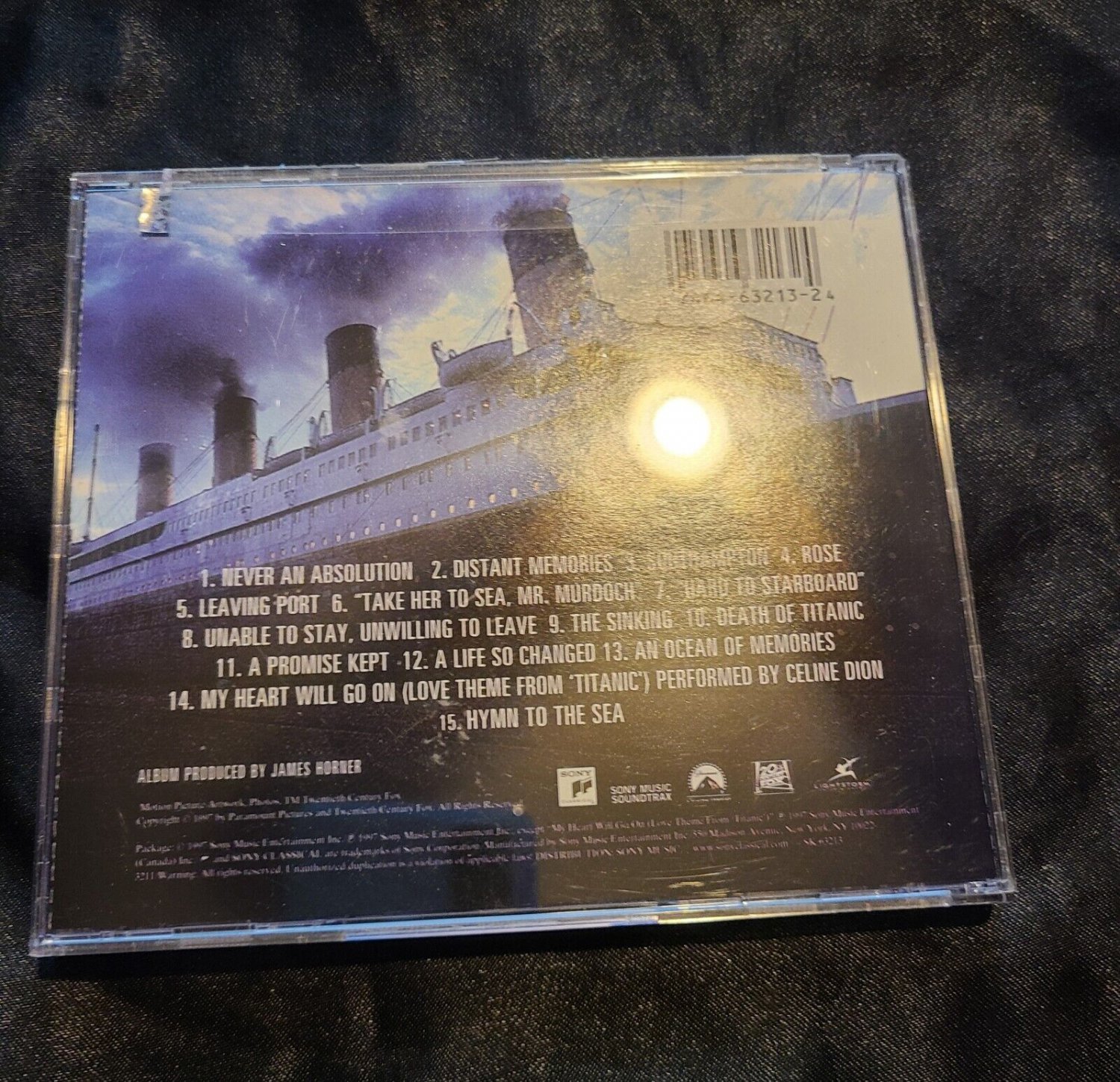 Titanic: Music from the Motion Picture - Audio CD By James Horner s12