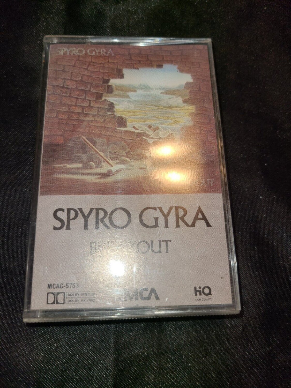 Spyro Gyra Breakout CASSETTE Tape 1986 MCAC-5753 Freefall, Whirlwind RARE!
