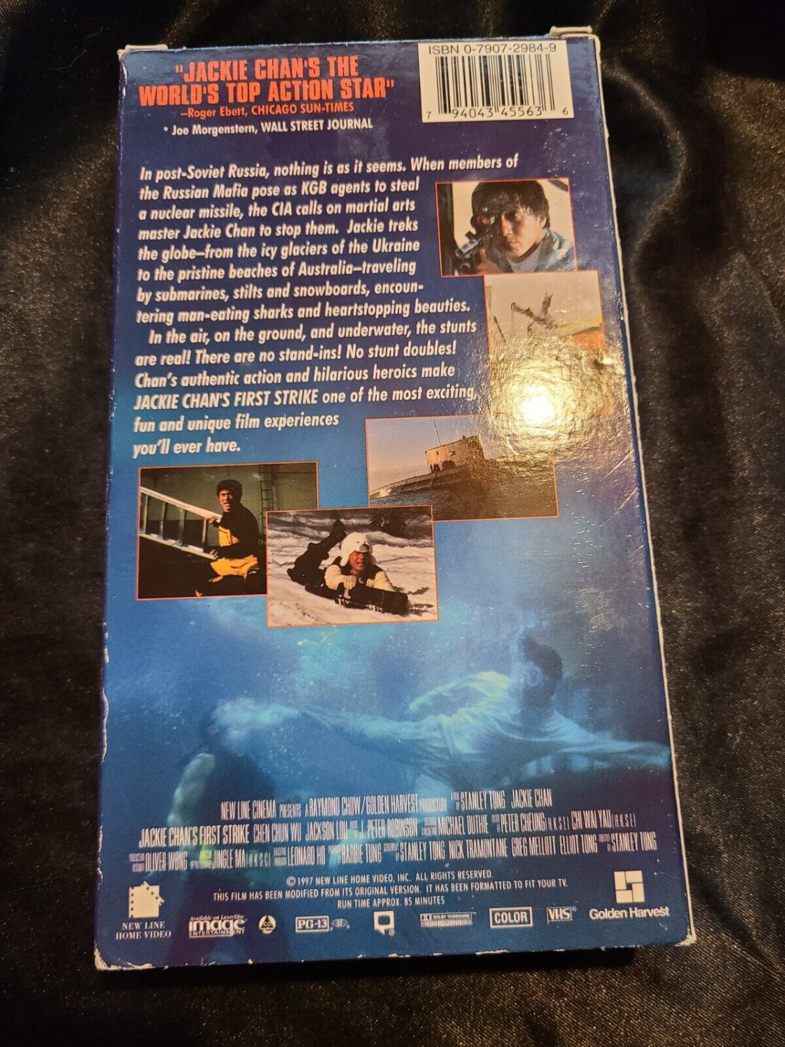 Jackie Chans First Strike (VHS, 1997) Martial Arts! Js