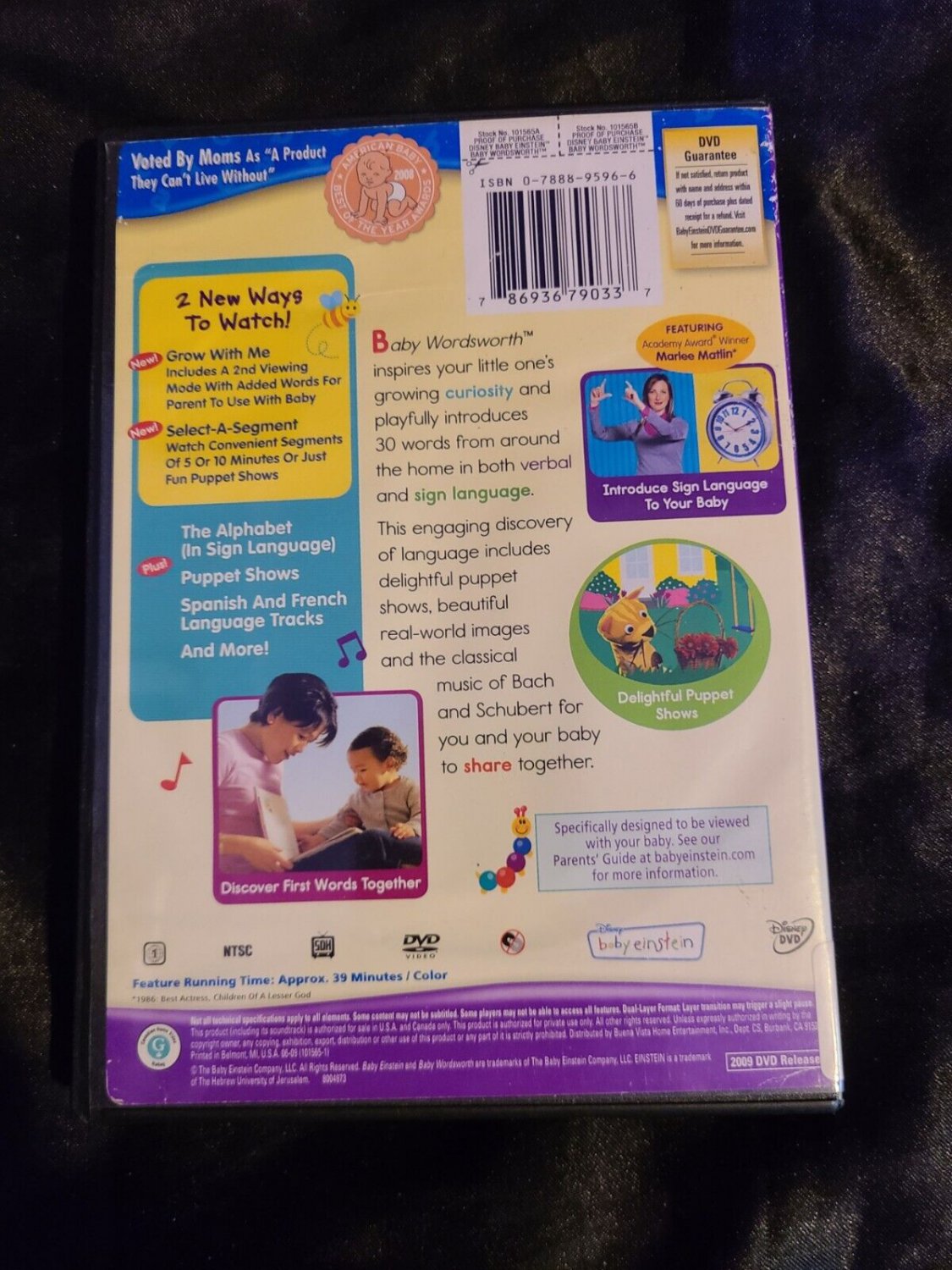 Baby Einstein: Baby Wordsworth - First Words: Digital Boardbook DVD