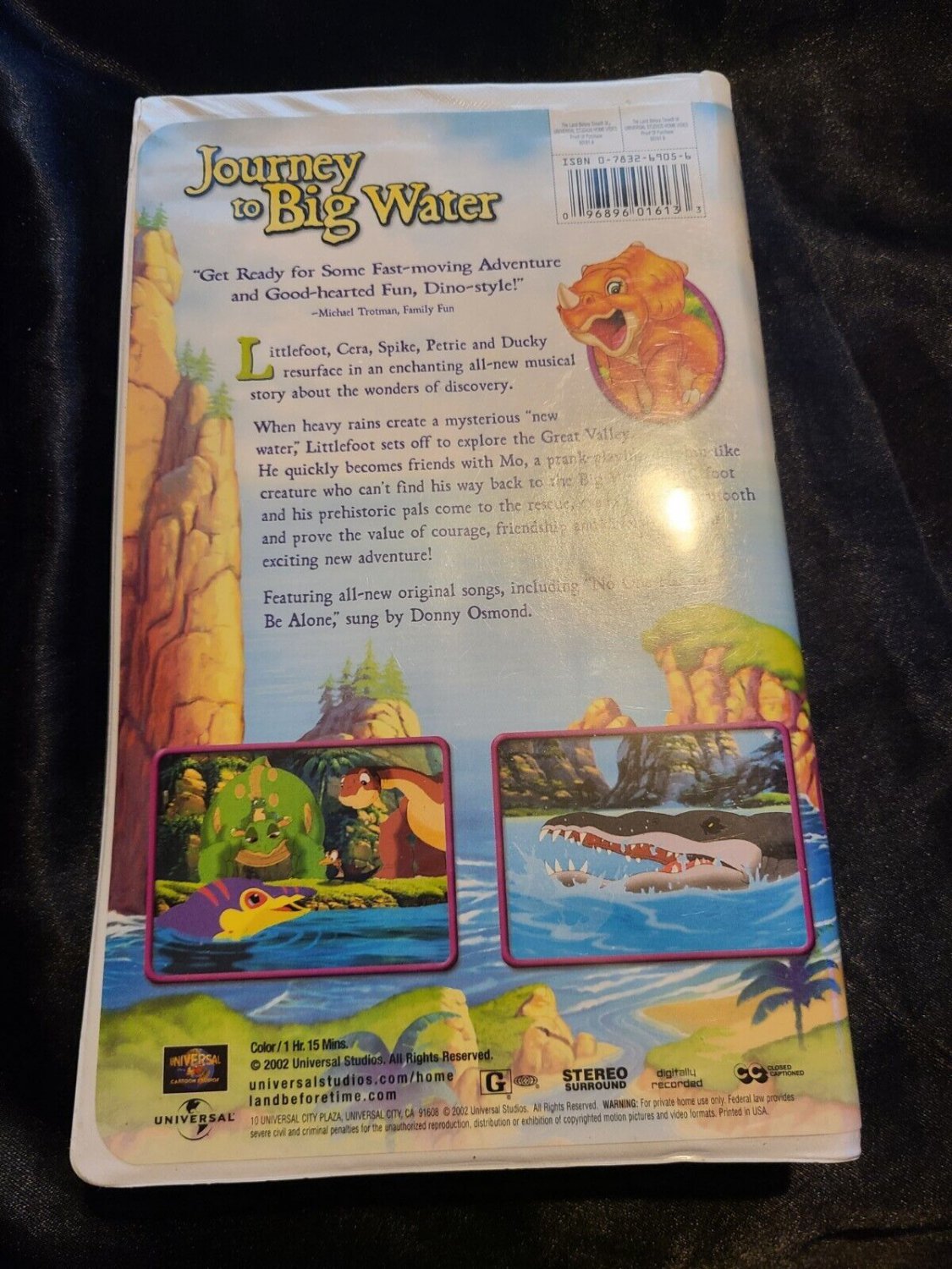 The Land Before Time IX: Journey to Big Water (VHS, 2002) Js