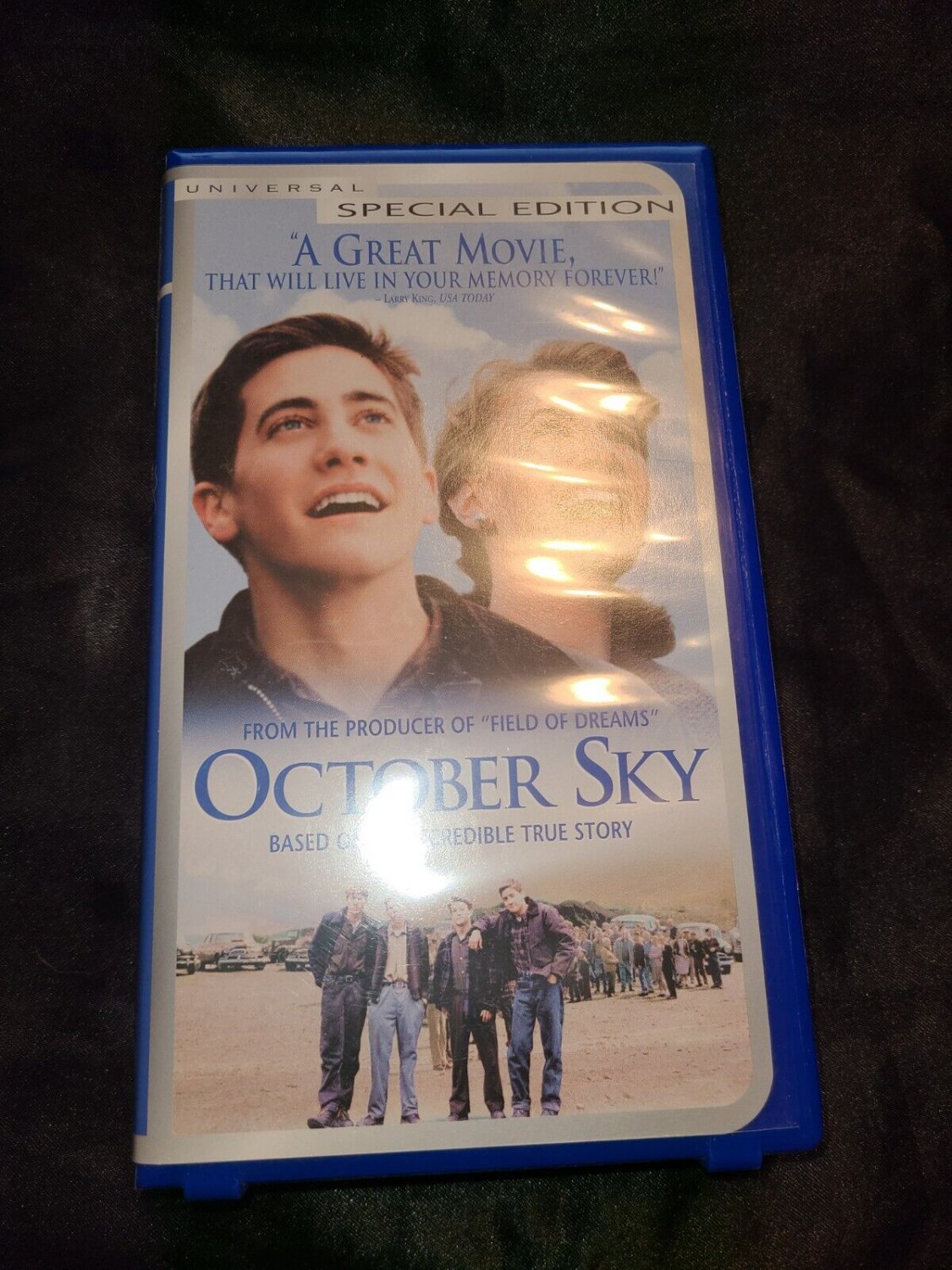October Sky VHS Special Edition Family Video True Story Bullet Case