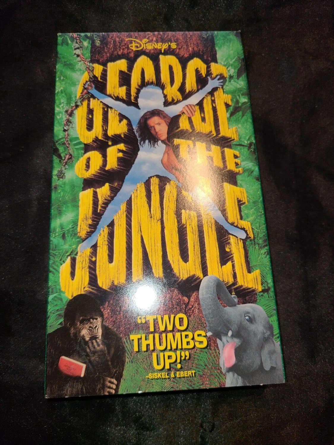 George of the Jungle (1997) VHS Brendan Fraser