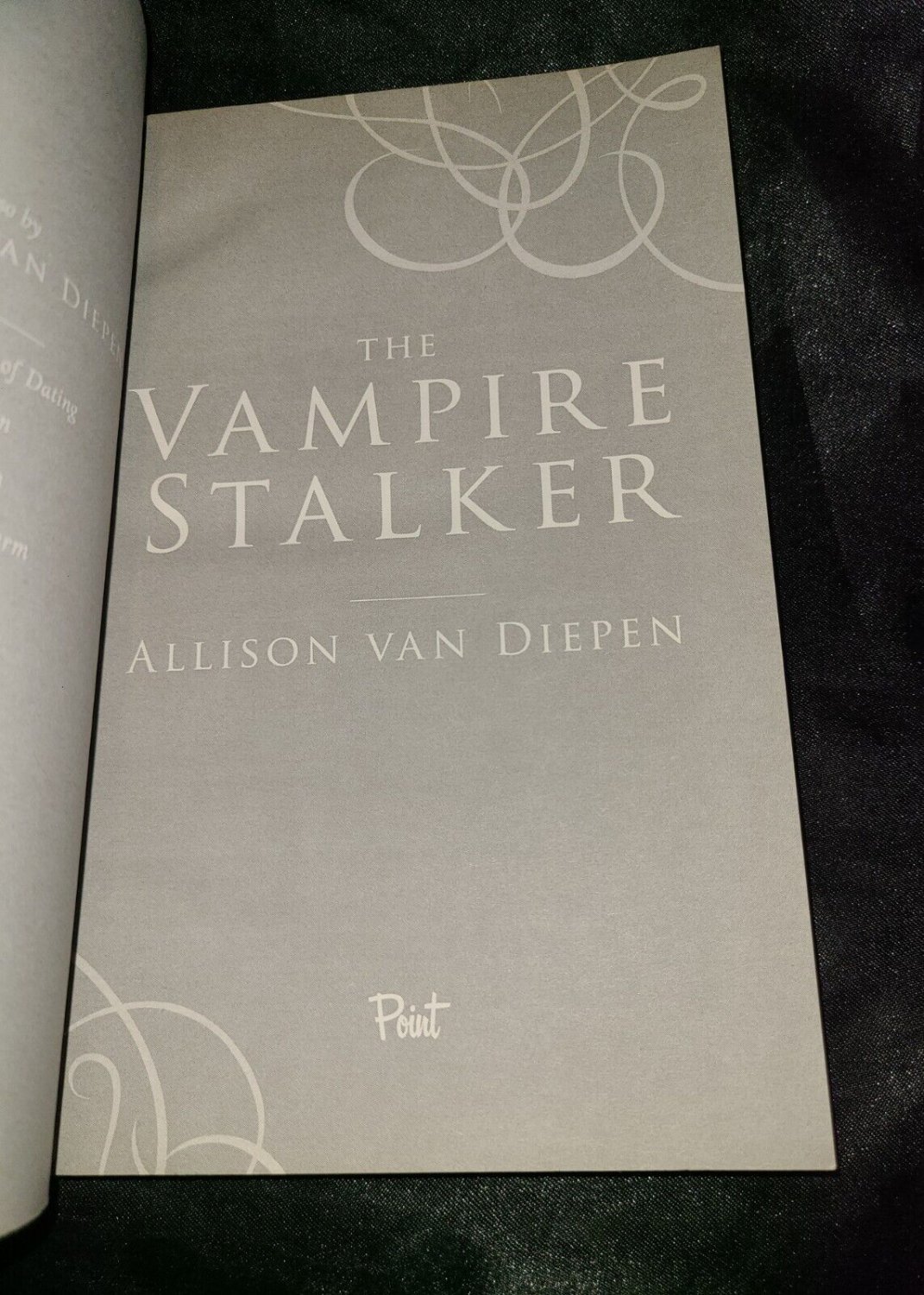 Vampire Stalker, Allison Van Diepen, Young Adult Book, Scholastic