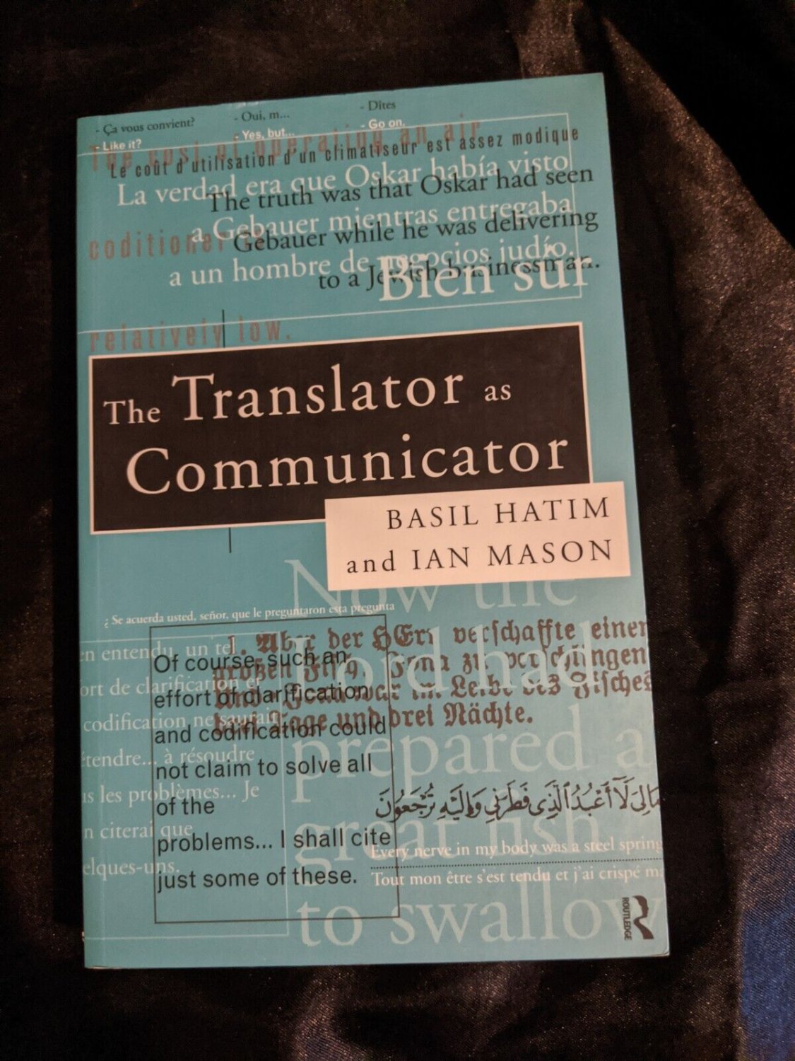 Translator As Communicator (Wiley Se... by Hatim, Basil Paperback ...