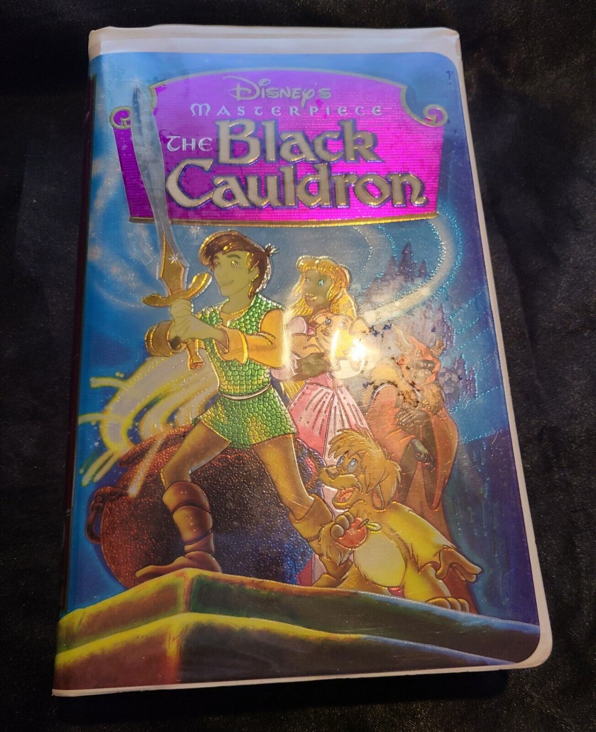 The Black Cauldron [VHS 1998] Chrome Cover Disney Movie MASTERPIECE Js