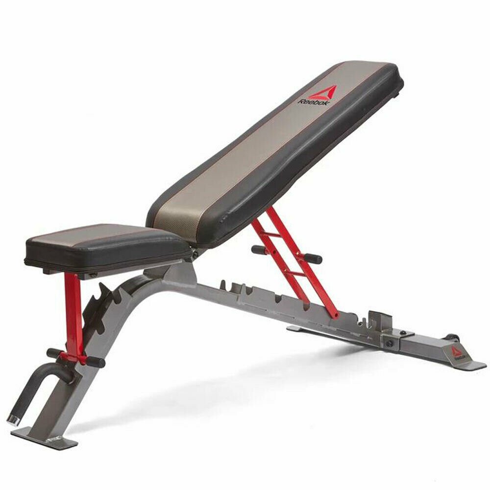 Reebok RBBE-10222 Home Gym Dual Adjustable Workout Weight Training ...