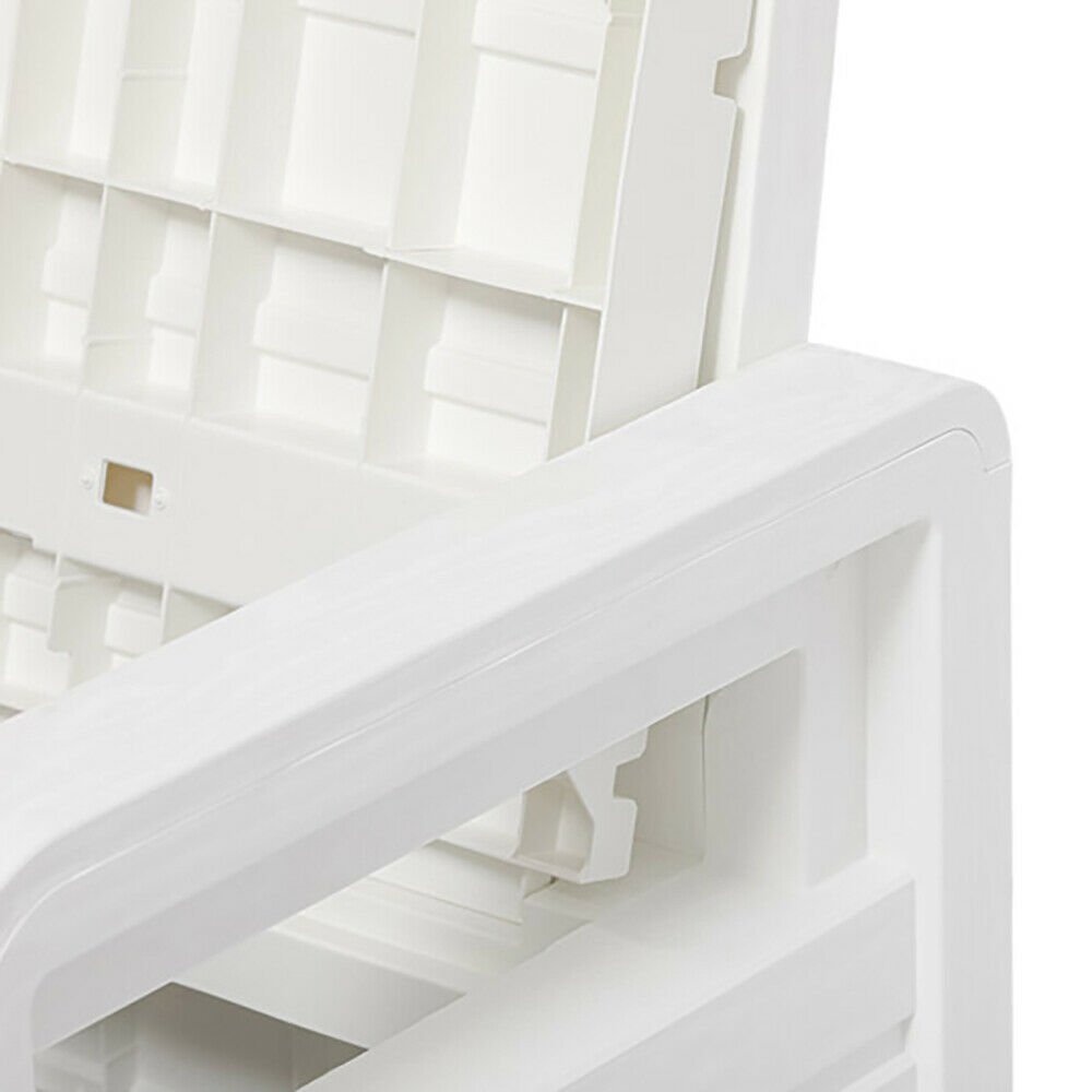 Toomax Foreverspring Deck Patio Garden Storage Box Chest Bench, 70 ...