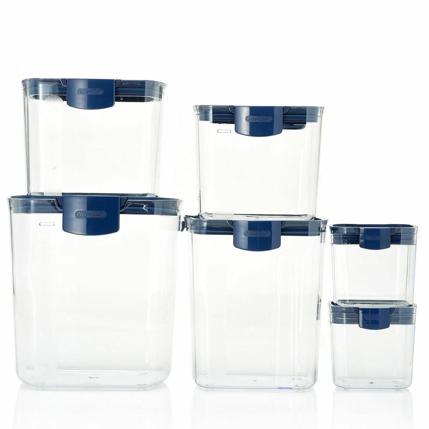 Progressive International Preworks ProKeeper 6 Piece Clear Storage ...