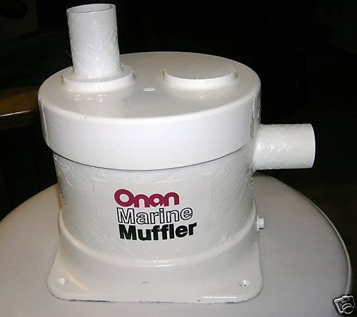 Onan Aqualift style Marine Muffler Kit 155-2107