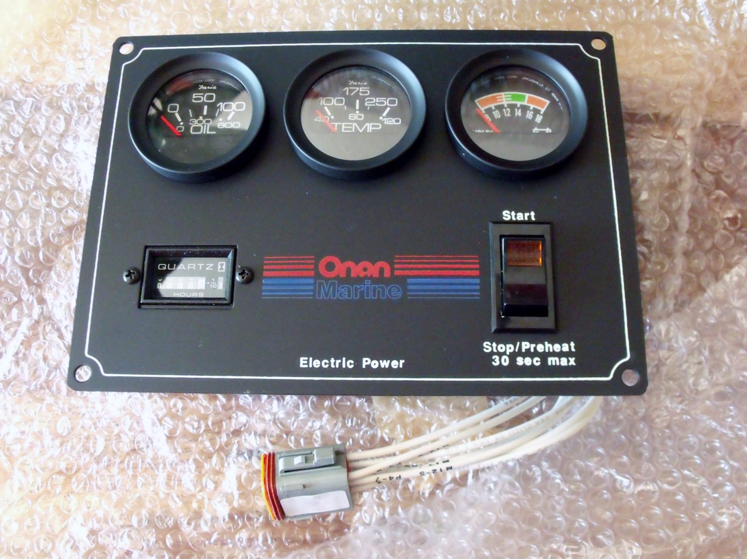 Onan 300-4547 Marine Control Panel