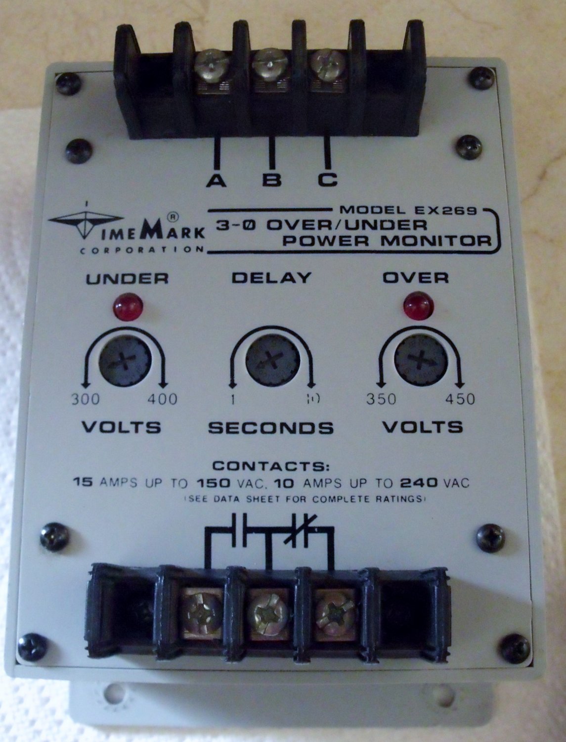 TimeMark Over/Under Power Monitor EX269
