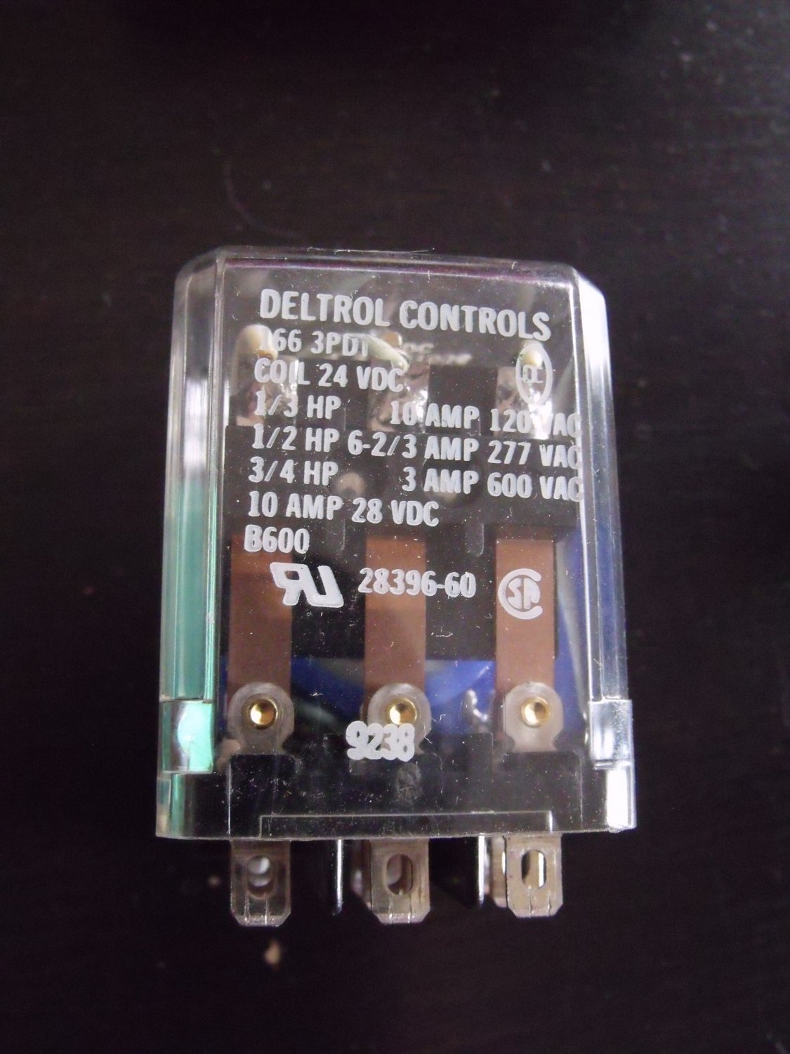 Deltrol 166 3PDT Relay