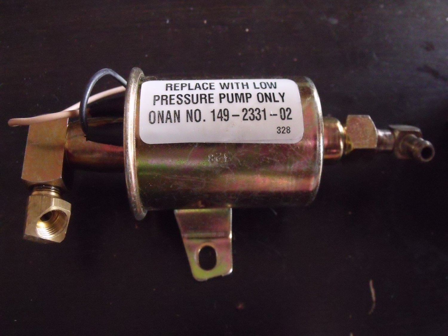 Onan 149-2331-02 Fuel Pump, U.S. Made NEW