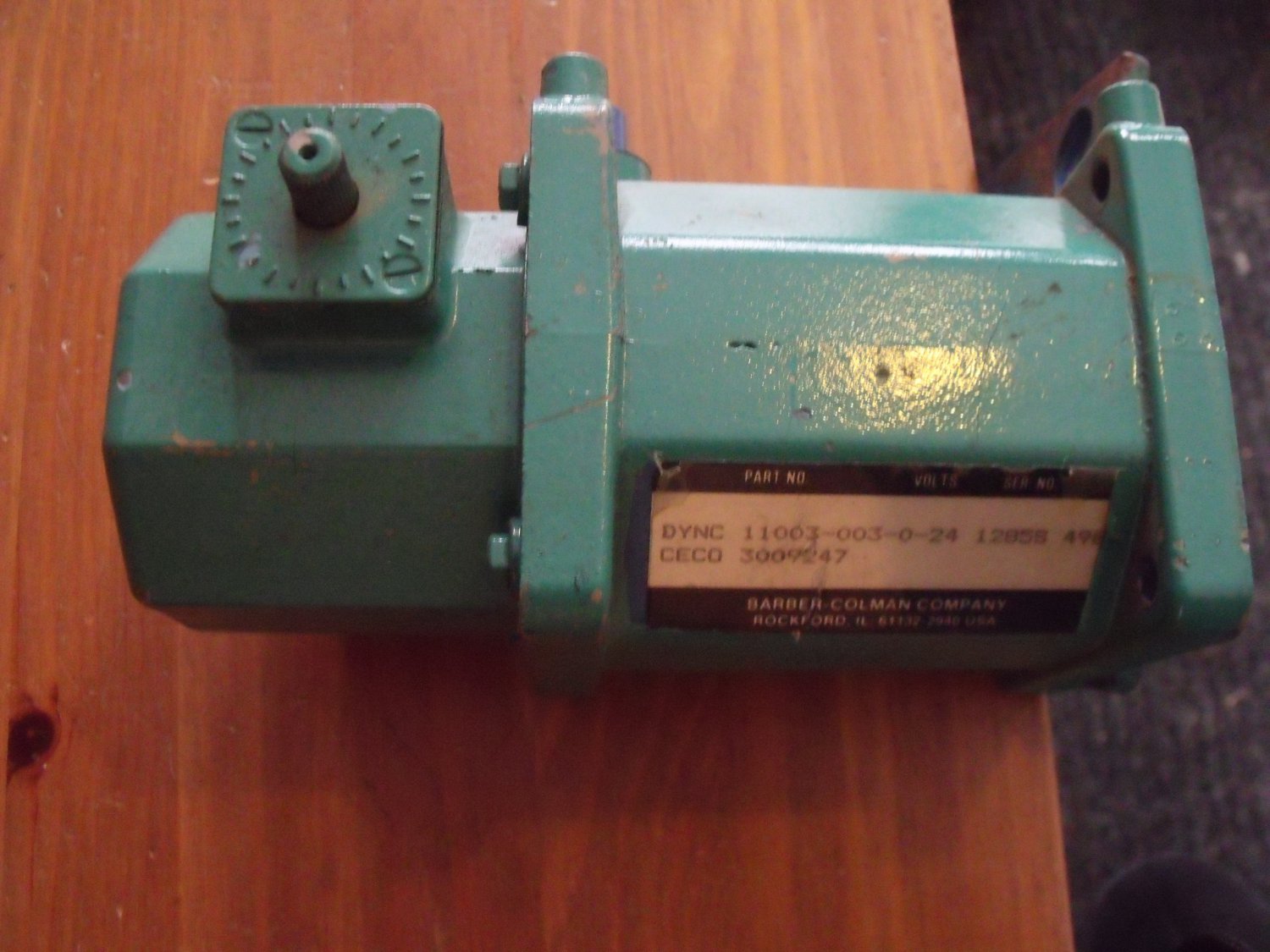 Barber Colman Actuator DYNC 11003-003-0-24
