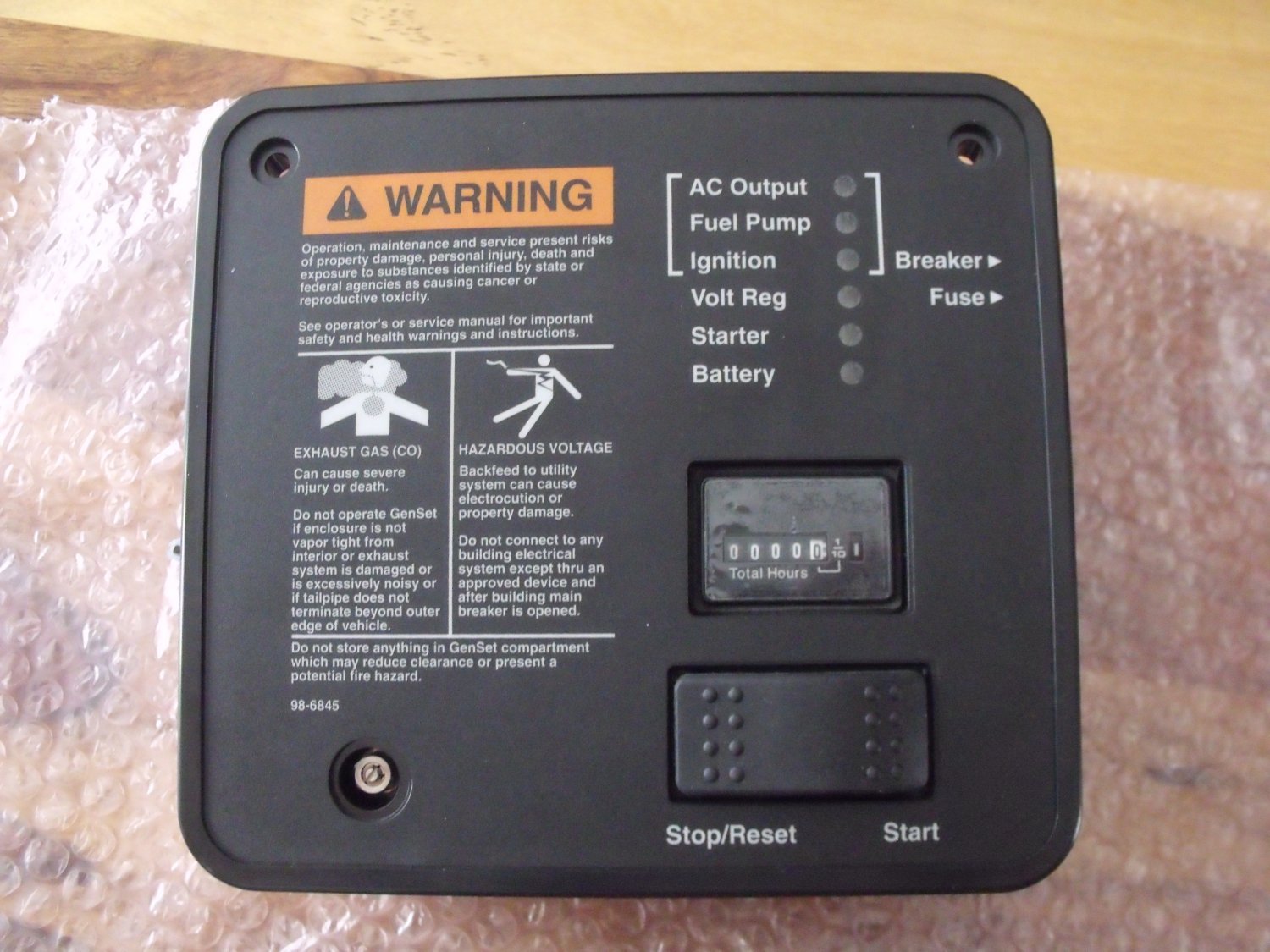 Onan 300-4505-02 Control Box Assy with 300-5002 potted PCB NEW