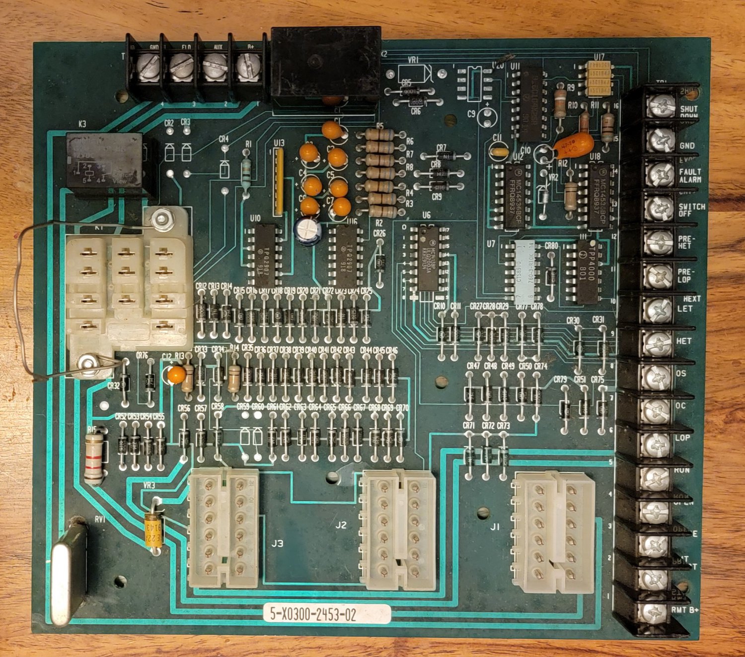 Onan PCB Engine Monitor 300-2453-02