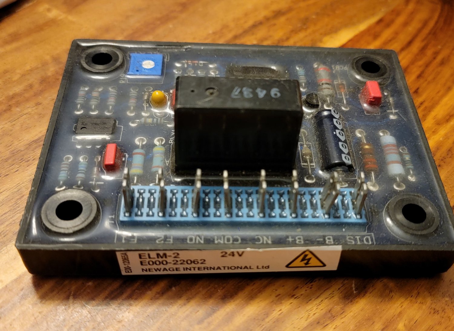 Newage ELM-2 E000-22062 Excitation Loss Module 24V