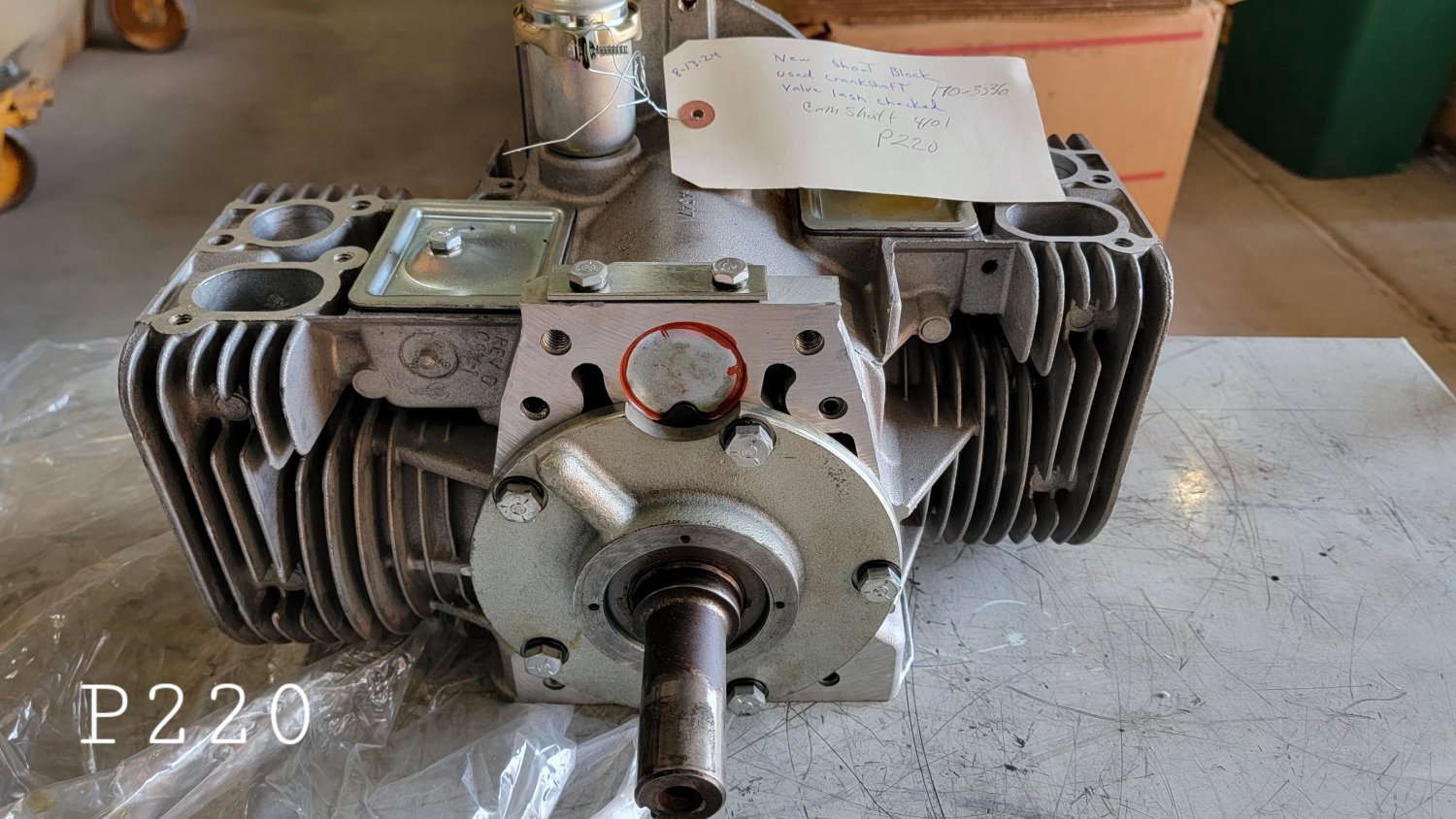 Onan Performer / Linamar 20 HP Short Block, P220 John Deere, Case NEW