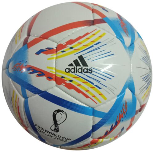 New FIFA World Cup Soccer Ball Qatar 2022 Official Size 5 Adidas Soccer ...