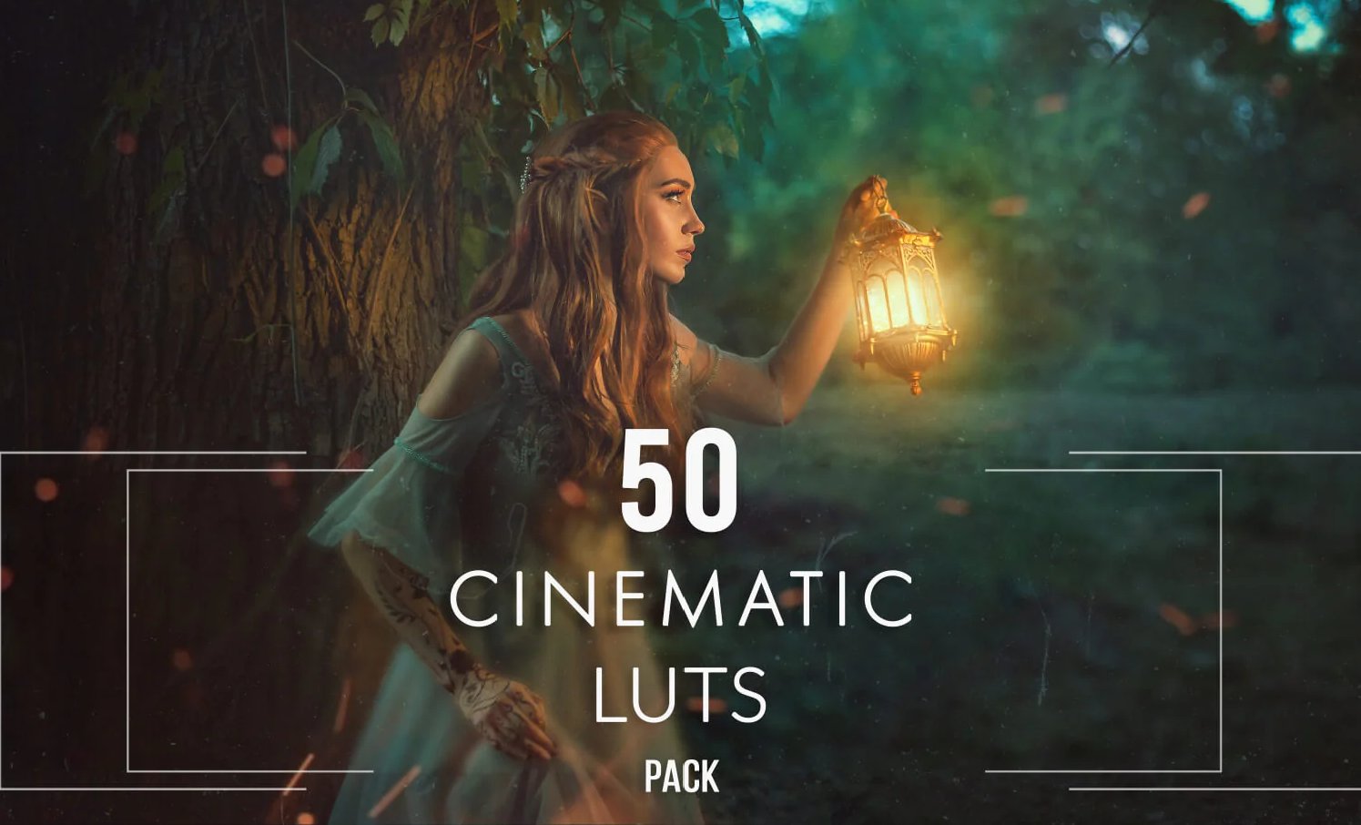 50 Cinematic LUTs & Presets Collection