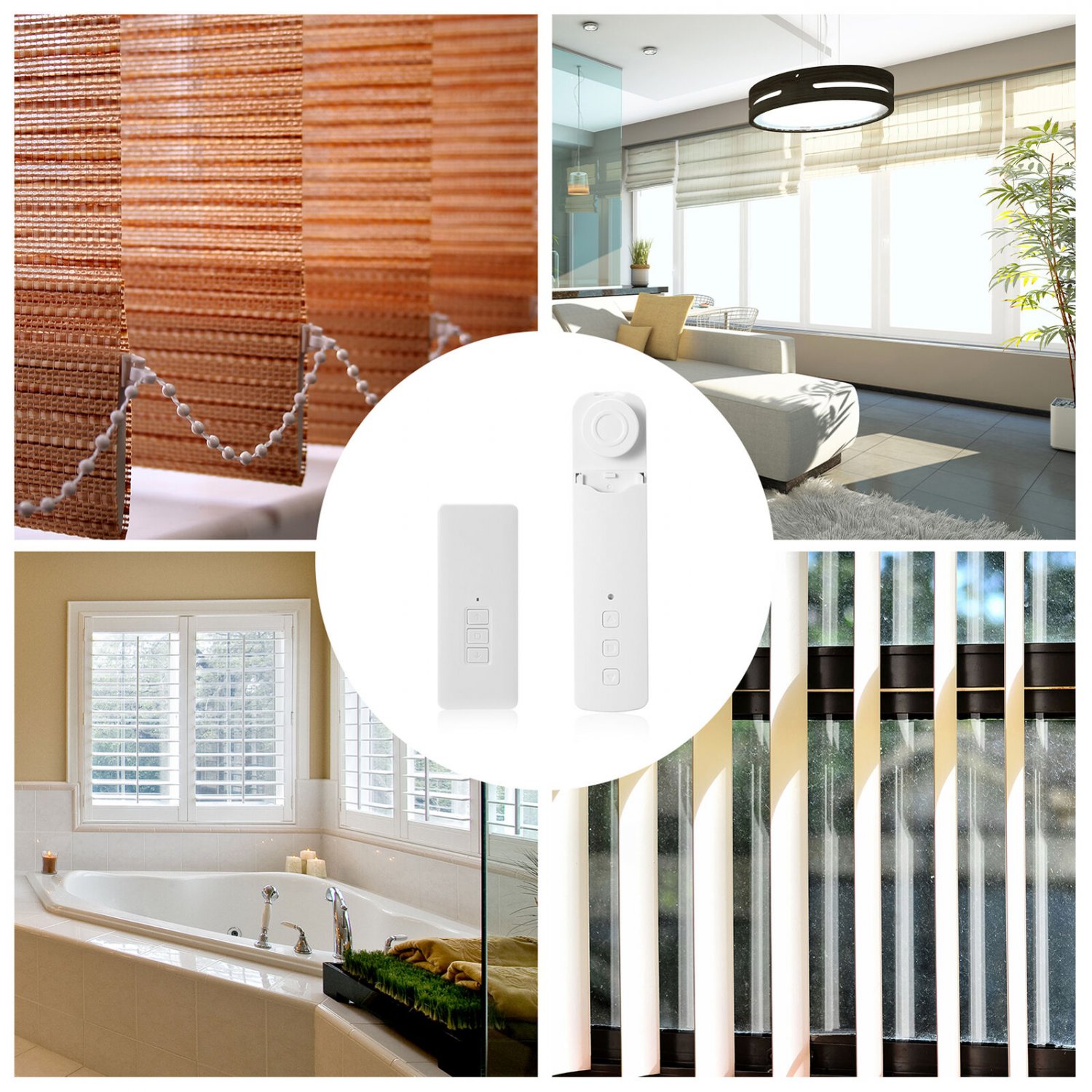 Tuya WIFI Smart Electric Curtain Motor APP Voice Control For Alexa ...