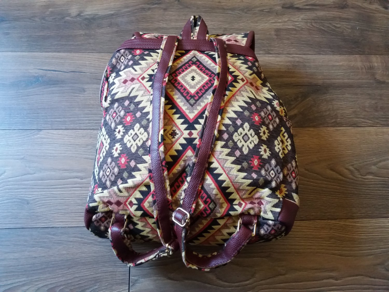 Handmade Armenian Backpack Bag, Ethnic Backpack Bag, Carpet Backpack