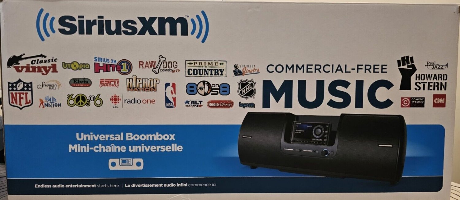 Sirius XM Universal Boombox (SXMB2C)