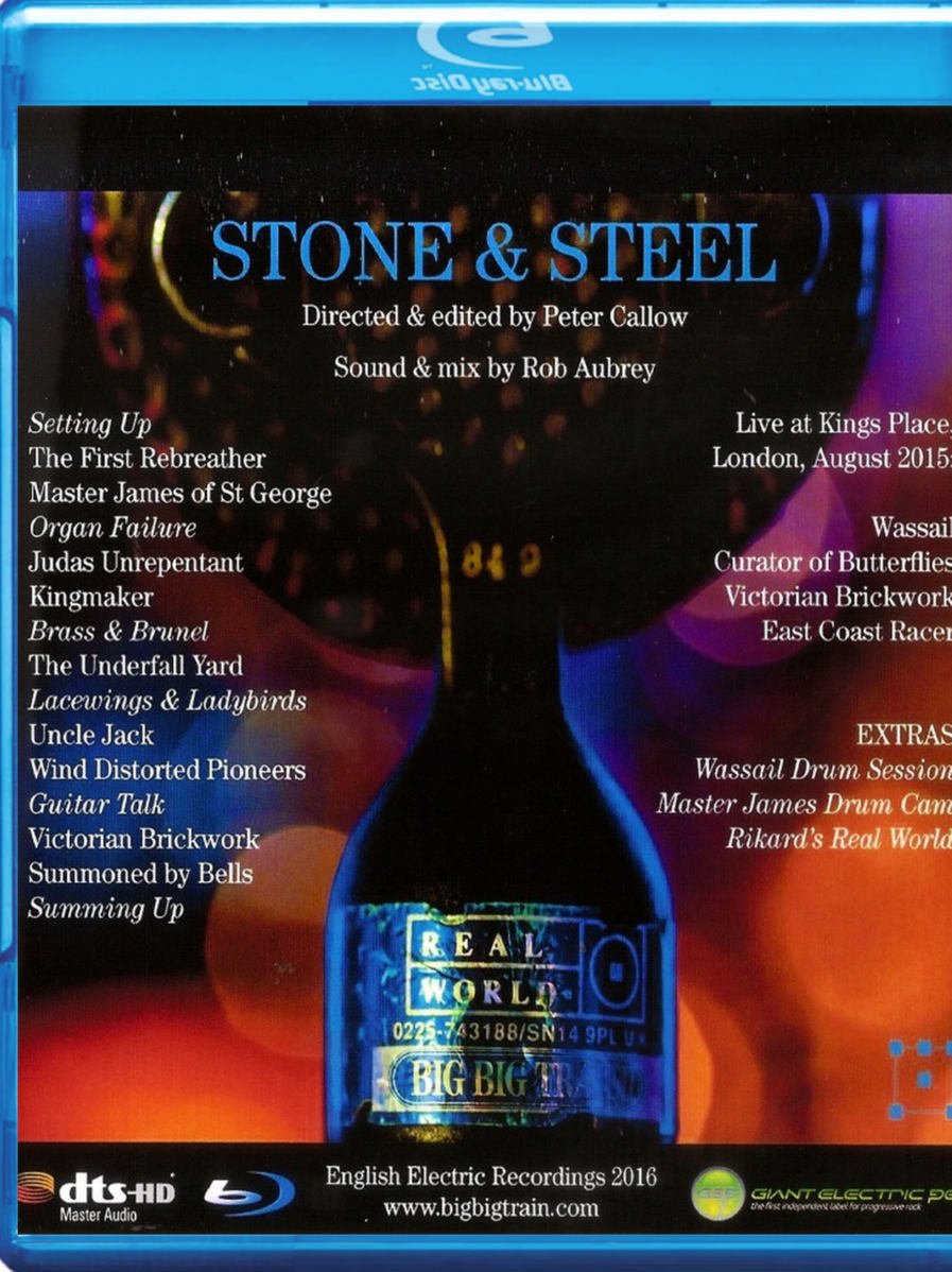 Big Big Train Stone & Steel Blu-Ray