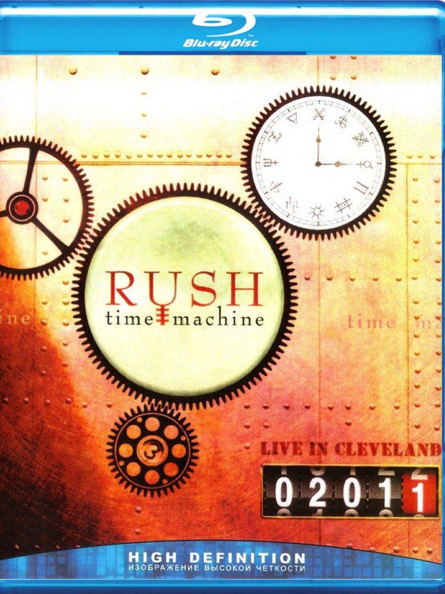 Rush Rush Time Machine Live In Cleveland 2011 Blu-Ray
