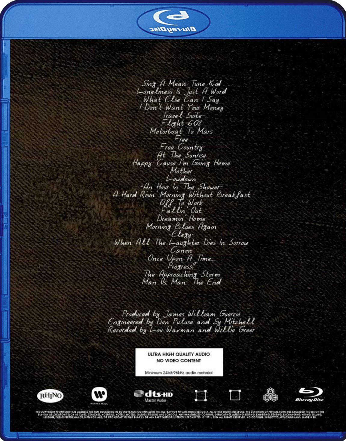 Chicago III Blu-Ray Hi-Res Audio Quadio