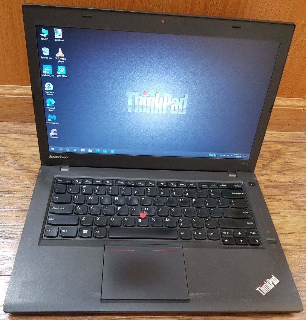 Lenovo ThinkPad T440 14" Laptop - Intel Core i5, 160GB SSD, 8GB RAM ...