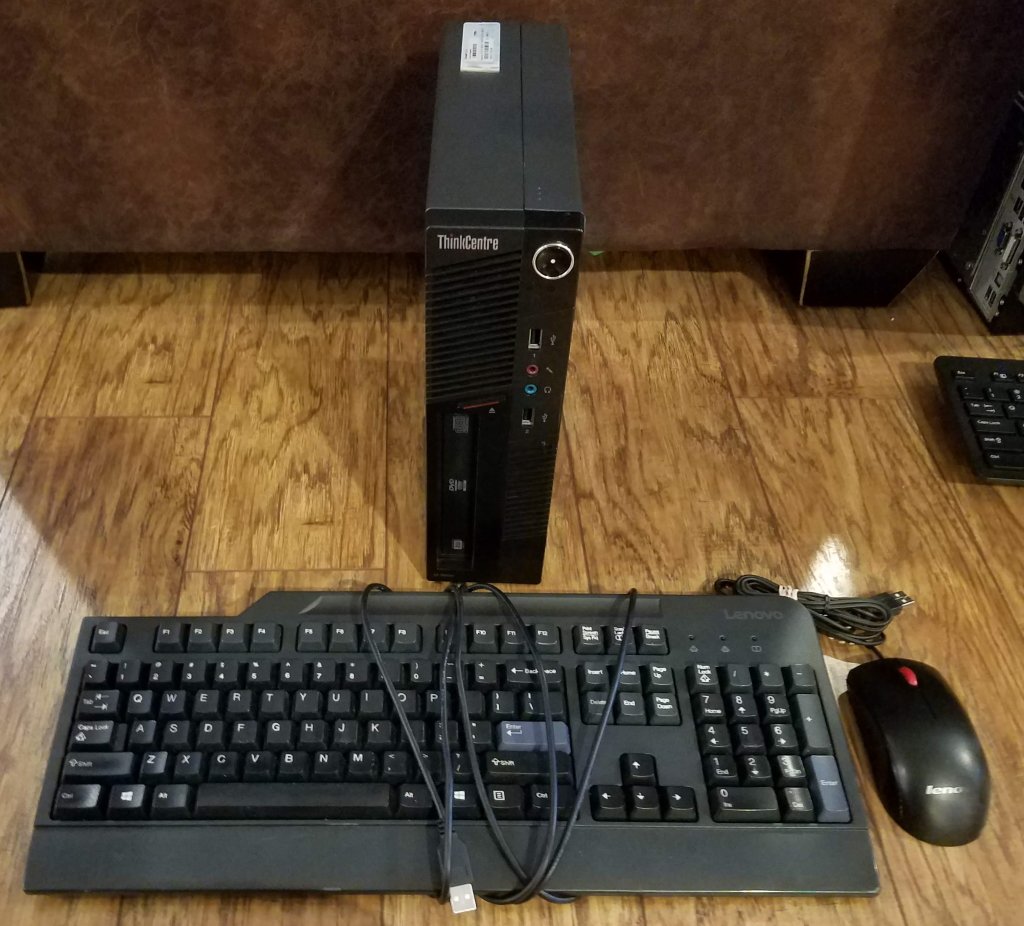 Lenovo ThinkCentre M91p PC: Intel Core i5 Quad Core, 8GB Ram, 128GB SSD ...