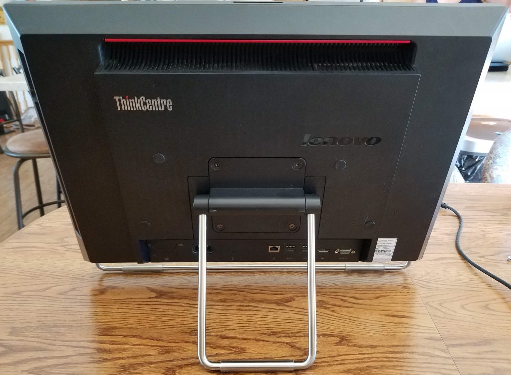 23" Lenovo ThinkCentre M93Z All-in-One PC: Core I5 Quad Core, 128GB SSD ...