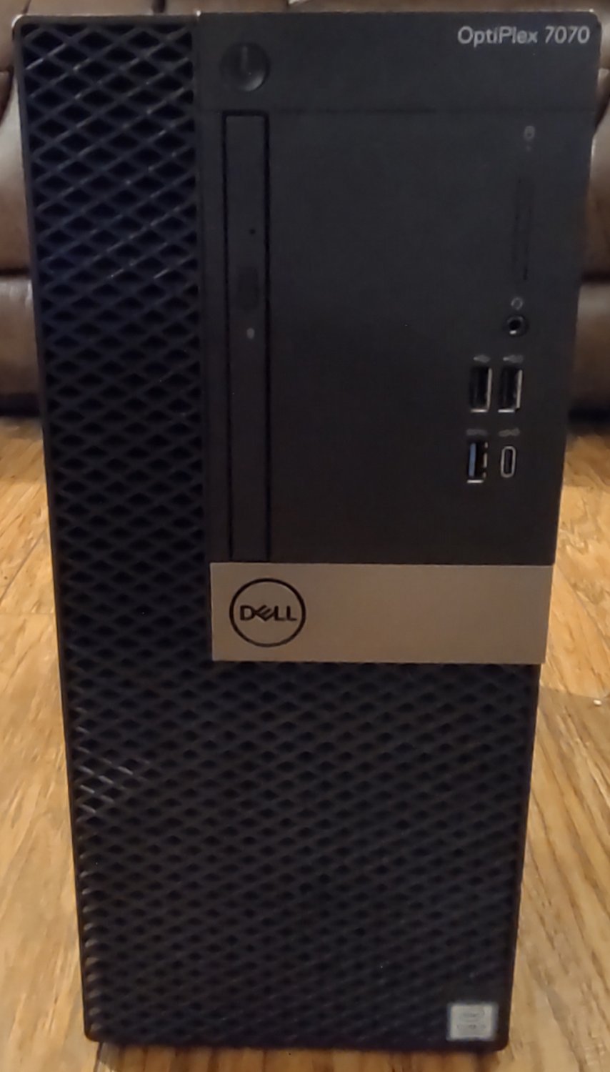 Dell OptiPlex 7070 PC: Intel Core i5-9500, 16GB DDR4, 256GB NVMe SSD ...