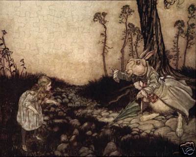 jigsaw puzzle ALICE IN WONDERLAND by arthur rackham