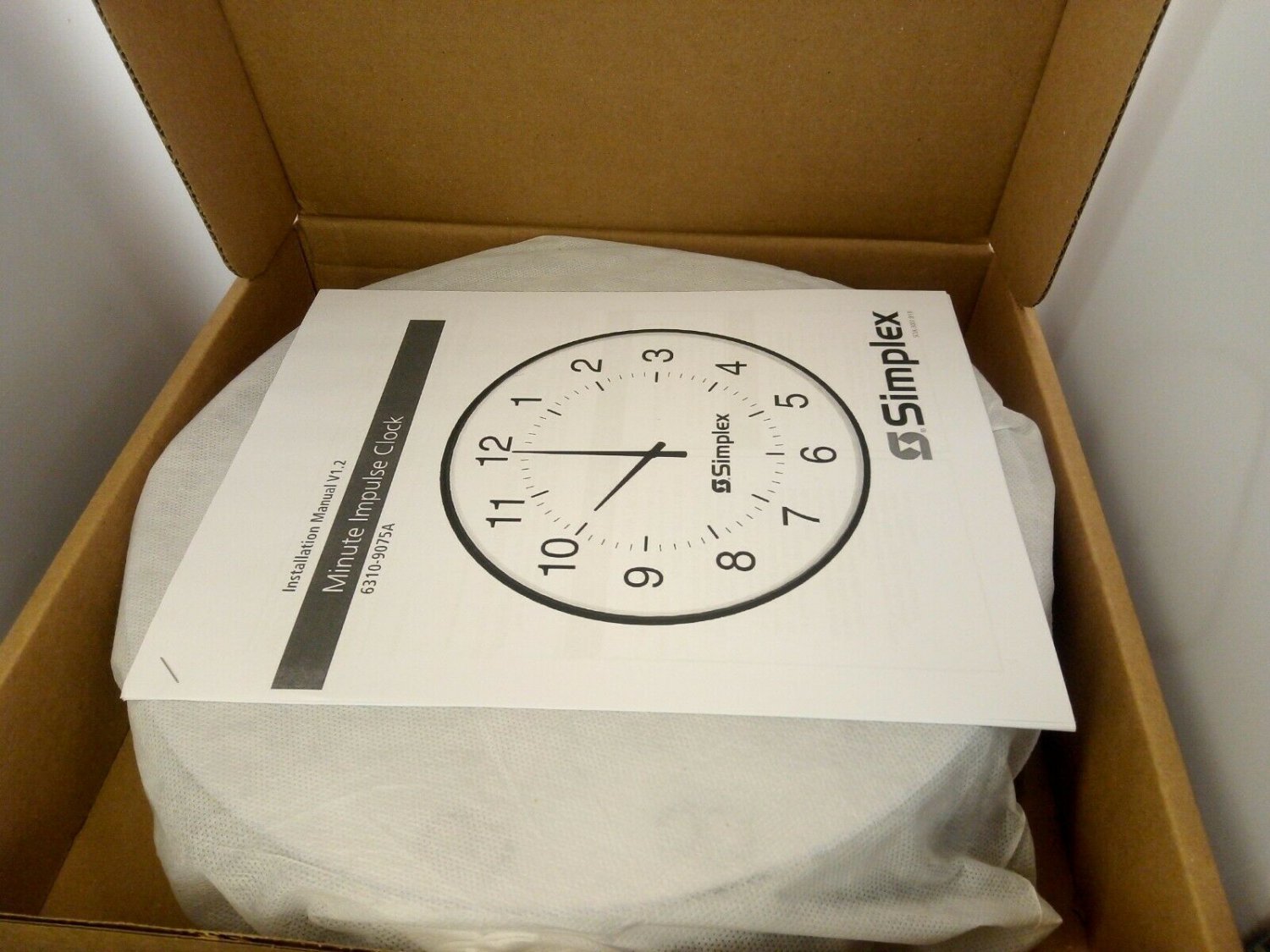 Simplex 6310-9075A 12" End Minute Impulse 24V VDC