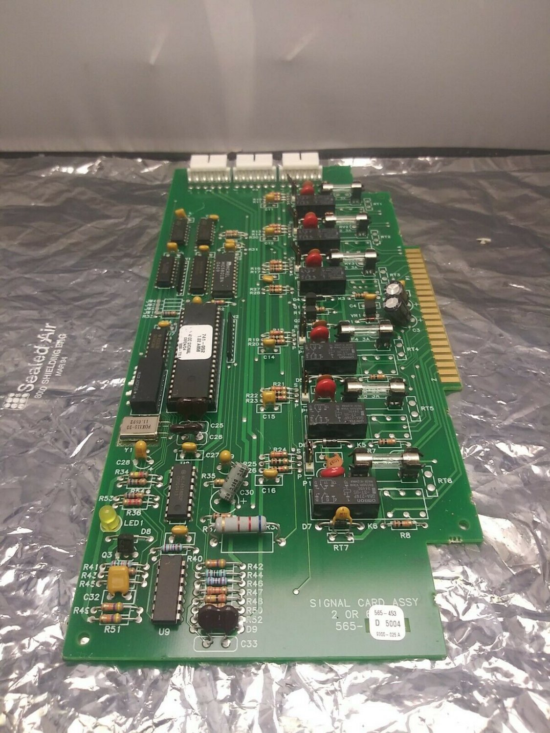 Simplex Fire Alarm 565-453 Rev D Signal Card Assy-2-OR-6-CKT Assembly