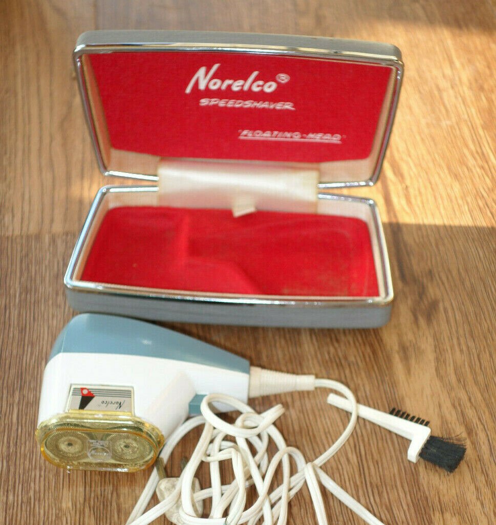 Vintage Norelco Electric Floating Double Floating Head SpeedShaver Shaver