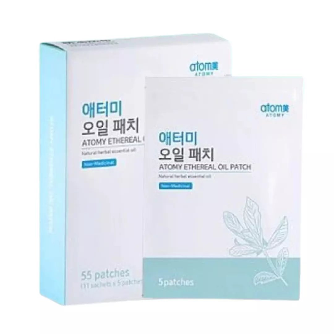 ATOMY Ethereal Oil Patch Natural Herbal Essential Oil - 11 Sachets x 5 ...
