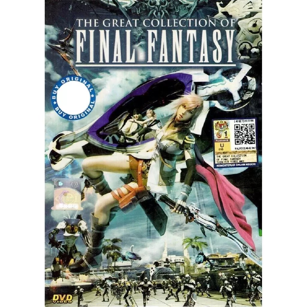 DVD ANIME The Great Collection of Final Fantasy Complete TV Series ...