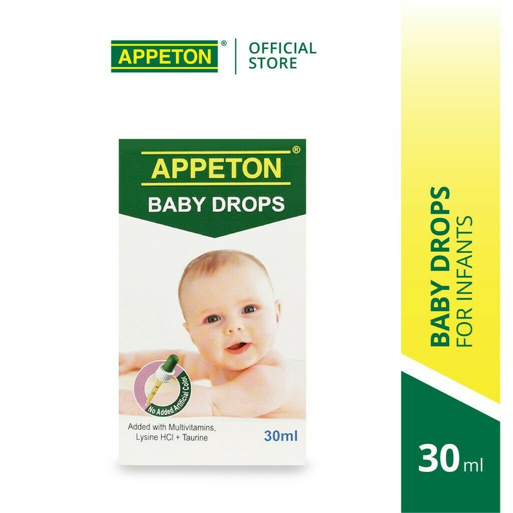 Appeton Multivitamin Plus Baby Infant Drop 30ml Supplement Healthy ...