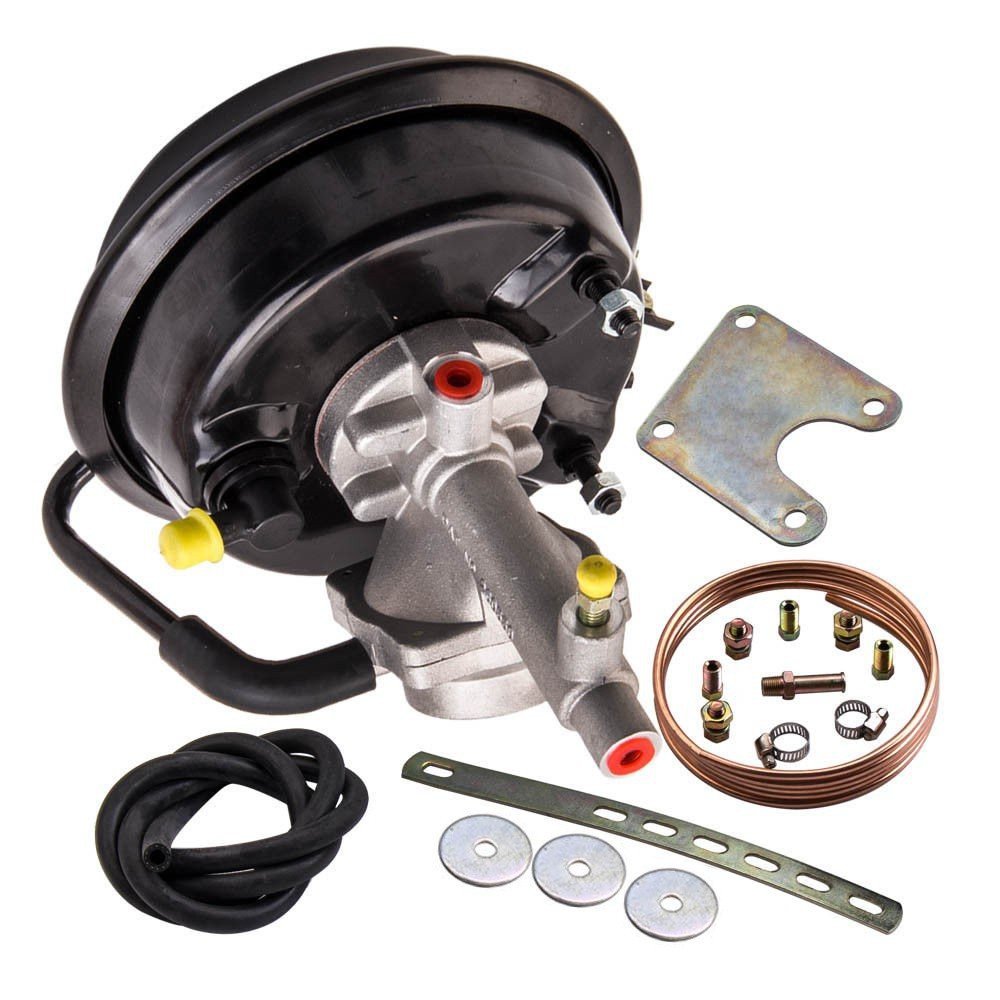 7" VH44 Remote Brake Booster & Bracket Mounting Kits For 4 Wheel Datsun