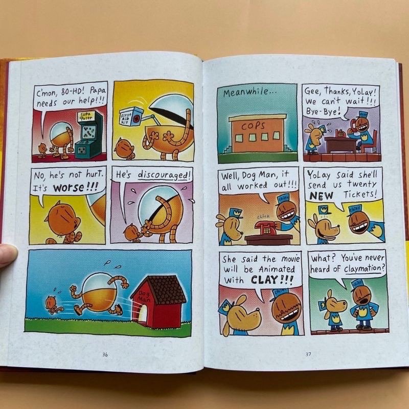 Dog Man Series 1-11 books Set dogman Children's Collection by Dav Pilkey