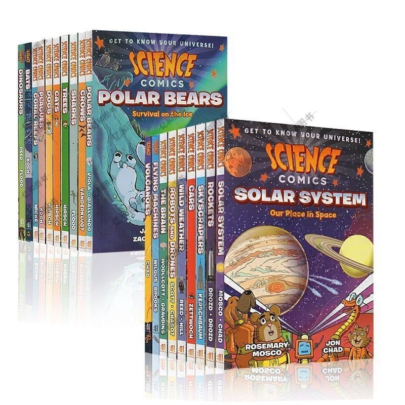 Science Comics Series: Get to Know Your Universe Latest 25 Books Full ...