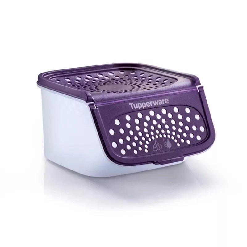 Tupperware Onion Garlic Smart Container 2.3L Garlic & All Potato Keeper ...